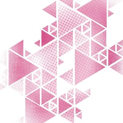 'Triangle Blush 1 V2' Poster - Kimberly Allen | AllPosters.com