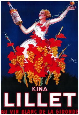 'Kina Lillet Vintage Poster - Europe' Photo | AllPosters.com