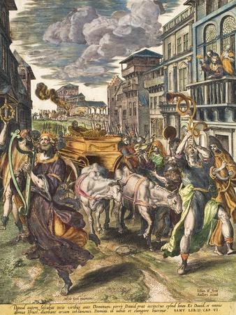 'King David with the Ark of the Covenant, 1582-83' Giclee Print - Johan ...