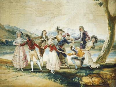 Kite's Dance Tapestry Based on Cartoon by Francisco Goya, 1777-78 ...