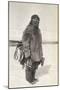 'Caribou Eskimo Wearing Snow Glasses Made of Wood, Canada, 1921-24 ...