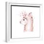 'Cute Watercolor Llama, Alpaca Illustration Isolated on White. Llama ...