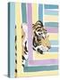 'Unexpected Reality - Tiger' Stretched Canvas Print - Kristine Hegre ...