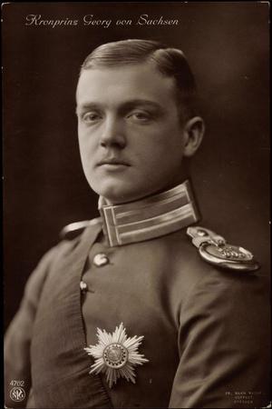 'Kronprinz Georg Von Sachsen, Npg 4762, Portrait' Giclee Print ...
