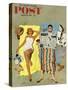 '"Sunscreen?" Saturday Evening Post Cover, August 16, 1958' Giclee ...