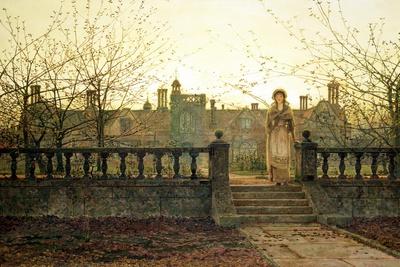 'Lady Bountiful' Giclee Print - John Atkinson Grimshaw | AllPosters.com