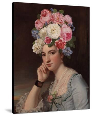 'Lady Flora' Stretched Canvas Print - Eccentric Accents | AllPosters.com