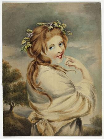 Lady Hamilton as Nature, 1800/1850 Prints | AllPosters.com