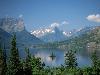 'Lake Below Glaciated Peaks' Photographic Print - Neil Rabinowitz ...