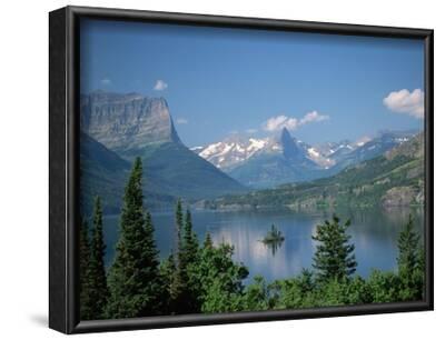 'Lake Below Glaciated Peaks' Photographic Print - Neil Rabinowitz ...