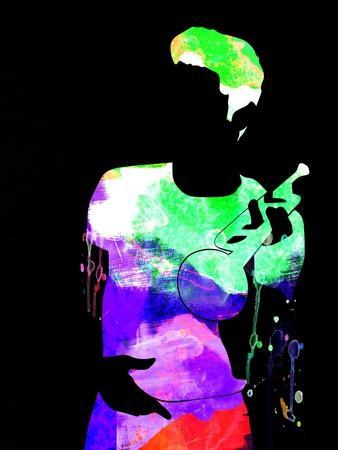 'Chet Baker Watercolor' Art - Lana Feldman | AllPosters.com