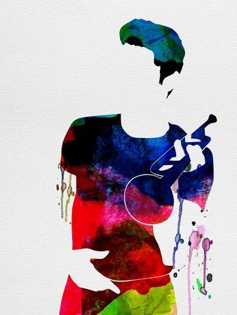 'Chet Baker Watercolor' Print - Lana Feldman | AllPosters.com