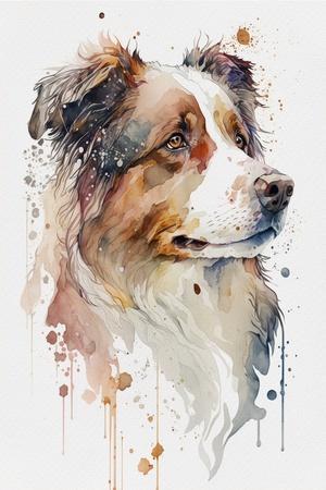 'Australian Shepherd' Posters - Lana Kristiansen | AllPosters.com