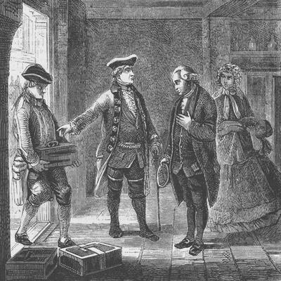 'Landgrave William IX and Anselm Rothschild' Giclee Print | AllPosters.com