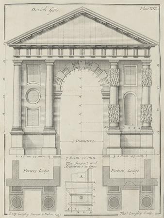 Doric Gate Art - Langley | AllPosters.com