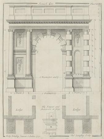 'Ionic Gate' Poster - Langley | AllPosters.com