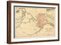 'Alaska - Panoramic State Map' Prints - Lantern Press | AllPosters.com