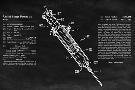 Blackboard Patent - Syringe - Lantern Press Artwork Prints - Lantern ...