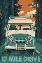 'California - Camper Van - 17 Mile Drive - Lantern Press Artwork ...