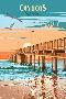 Cayucos, California - Painterly - Beach Pier - Lantern Press Artwork ...