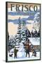 'Frisco, Colorado - Snowman Scene' Posters - Lantern Press | AllPosters.com