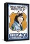'Husky Security - Dog Sign - Lantern Press Artwork' Posters - Lantern ...