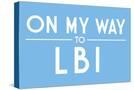 LBI - On The Way - Simply Said - Blue Background - Lantern Press ...