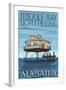 'Middle Bay Lighthouse - Alabama' Print - Lantern Press | AllPosters.com
