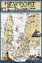 'Newport, Rhode Island Nautical Chart' Prints - Lantern Press ...