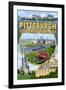 Pittsburgh, Pennsylvania - Montage Scenes - Lantern Press | AllPosters.com