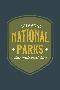Support National Parks - Badge Navy BG - Lantern Press Artwork Prints ...