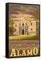 'The Alamo Sunset - San Antonio, Texas' Prints - Lantern Press ...