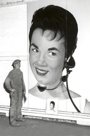 'Large Format Portrait, Switchboard Operator' Prints | AllPosters.com