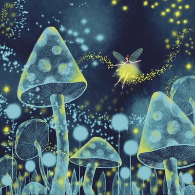 'Funghi Fairydust' Giclee Print - Larisa Hernandez | AllPosters.com