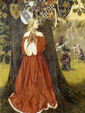 'Launcelot Slays Sir Tarquin and Rescues the Fair Lady and the Knights ...