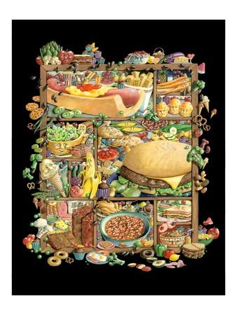 'Shadowbox Hunt -Food for Thoug' Posters - Laura Seeley | AllPosters.com