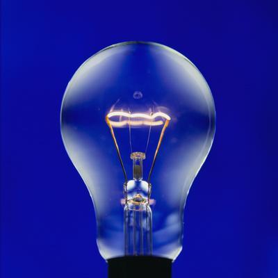 'Electric Light Bulb' Photographic Print - Lawrence Lawry | AllPosters.com