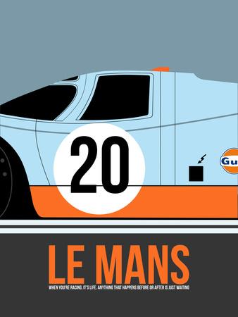 'Le Mans Poster 2' Posters - Anna Malkin | AllPosters.com