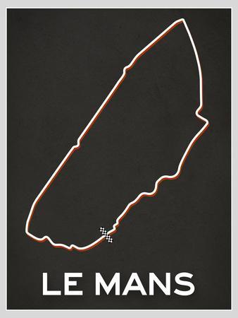 'Le Mans Race Course' Posters | AllPosters.com