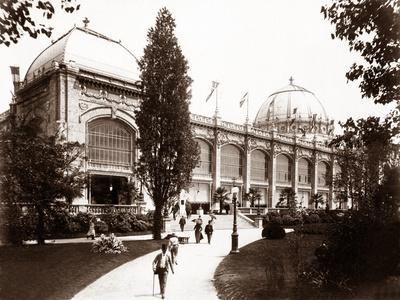 'Le Palais Des Beaux-Arts Et Des Arts Liberaux, Paris, 1889 (B/W Photo ...
