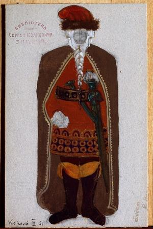 'Le Roi Marc. Costume Pour L'opera Tristan Et Iseult (Ou Isolde Ou ...