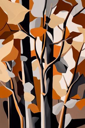 'Autumn Forest' Art - Lea Faucher | AllPosters.com