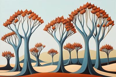 'Dragon Blood Forest' Art - Lea Faucher | AllPosters.com