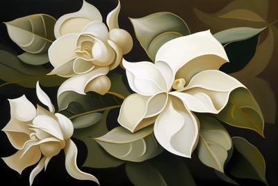 'Gardenia Flowers' Prints - Lea Faucher | AllPosters.com