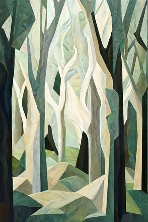 'Green Forest' Posters - Lea Faucher | AllPosters.com