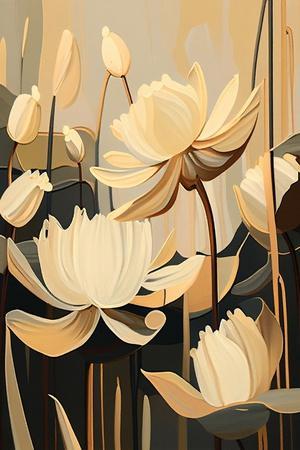 'Lotus Field' Prints - Lea Faucher | AllPosters.com