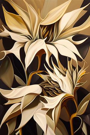 'Sunflowers' Print - Lea Faucher | AllPosters.com