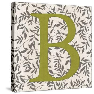'Leafy Letter - B' Stretched Canvas Print - Max Carter | AllPosters.com
