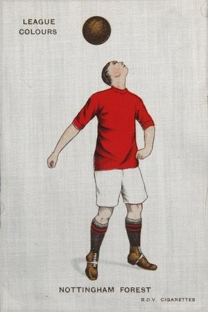 'League Colours, Nottingham Forest' Giclee Print | AllPosters.com