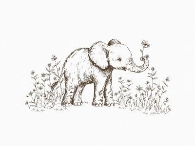 Safari Elephant - Leah Straatsma | AllPosters.com